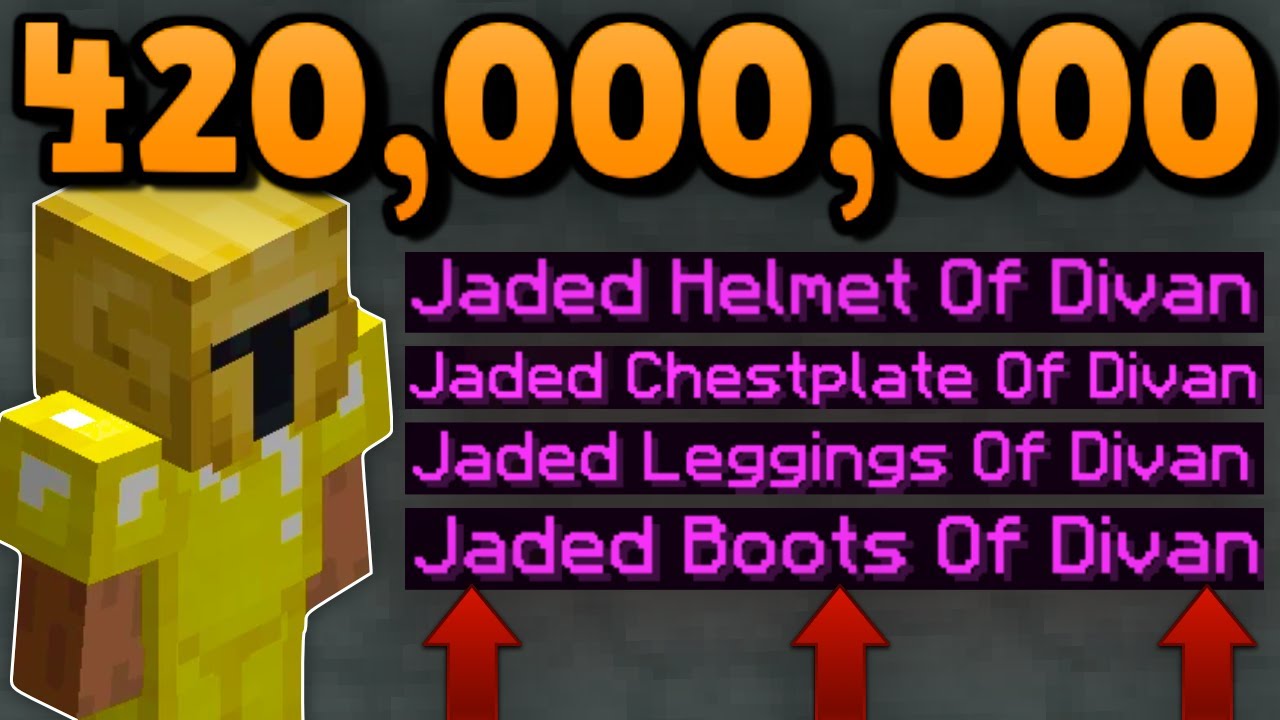 Buy MYTHİC JADED DİVAN SET 4/4 ( in MINECRAFT: HYPIXEL Items - Offer ...