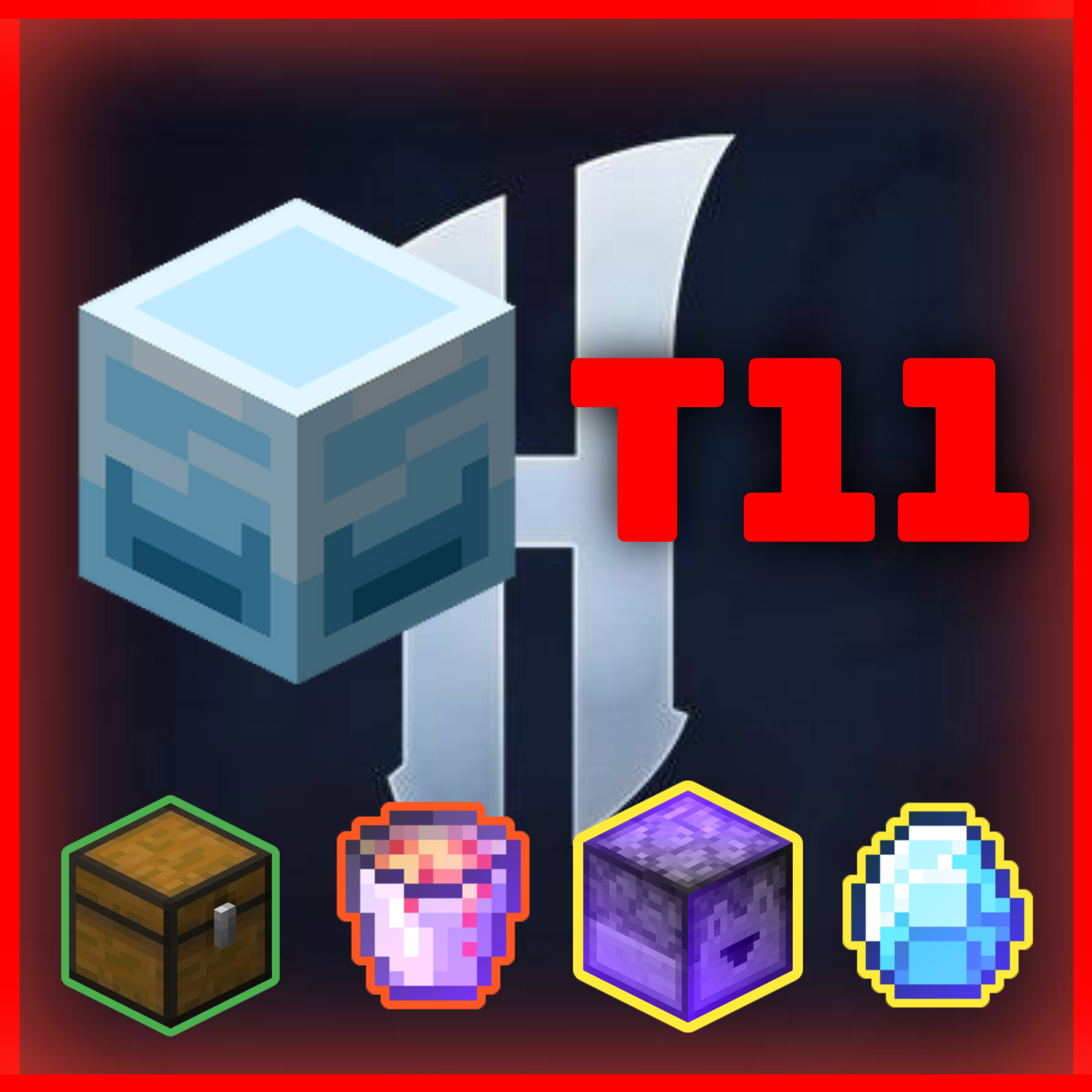 Buy Ice minion T11 + enchanted lav in MINECRAFT: HYPIXEL Items - Offer ...