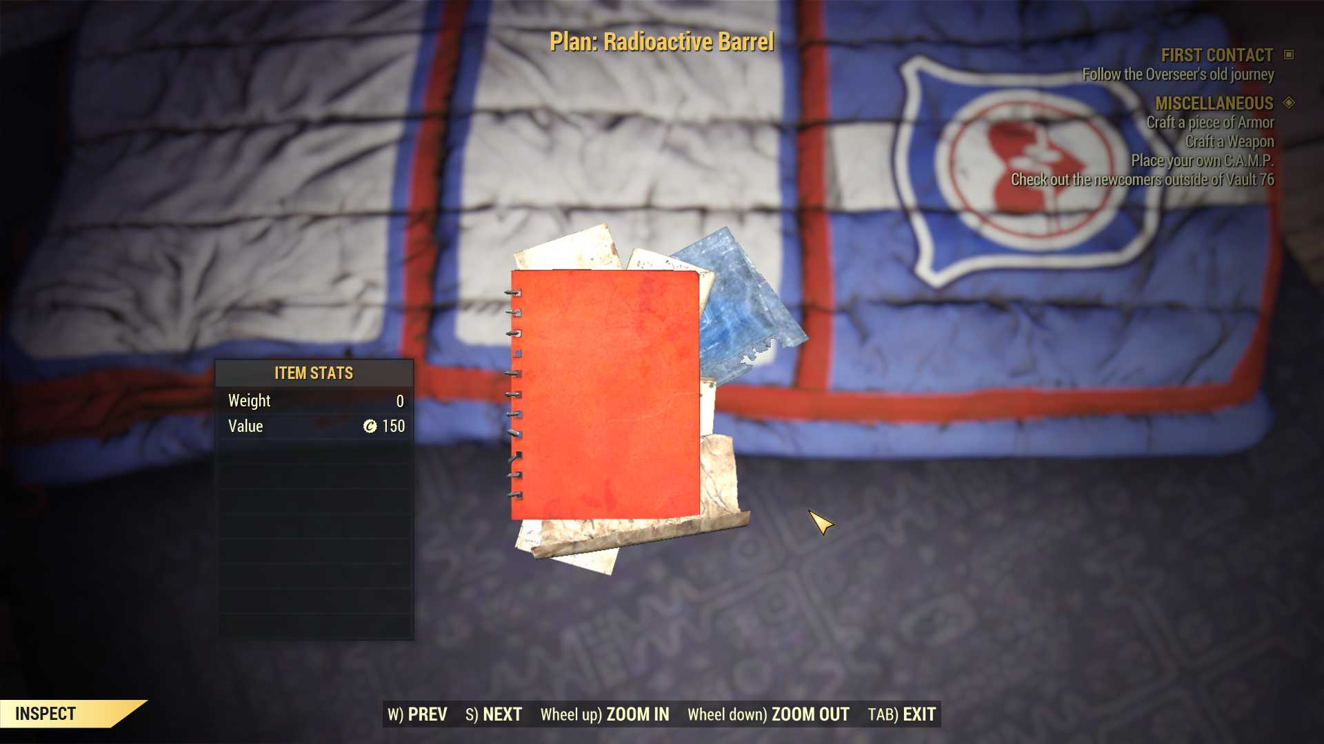 Buy Plan: Radioactive Barrel in FALLOUT 76 Items - Offer #2331891850