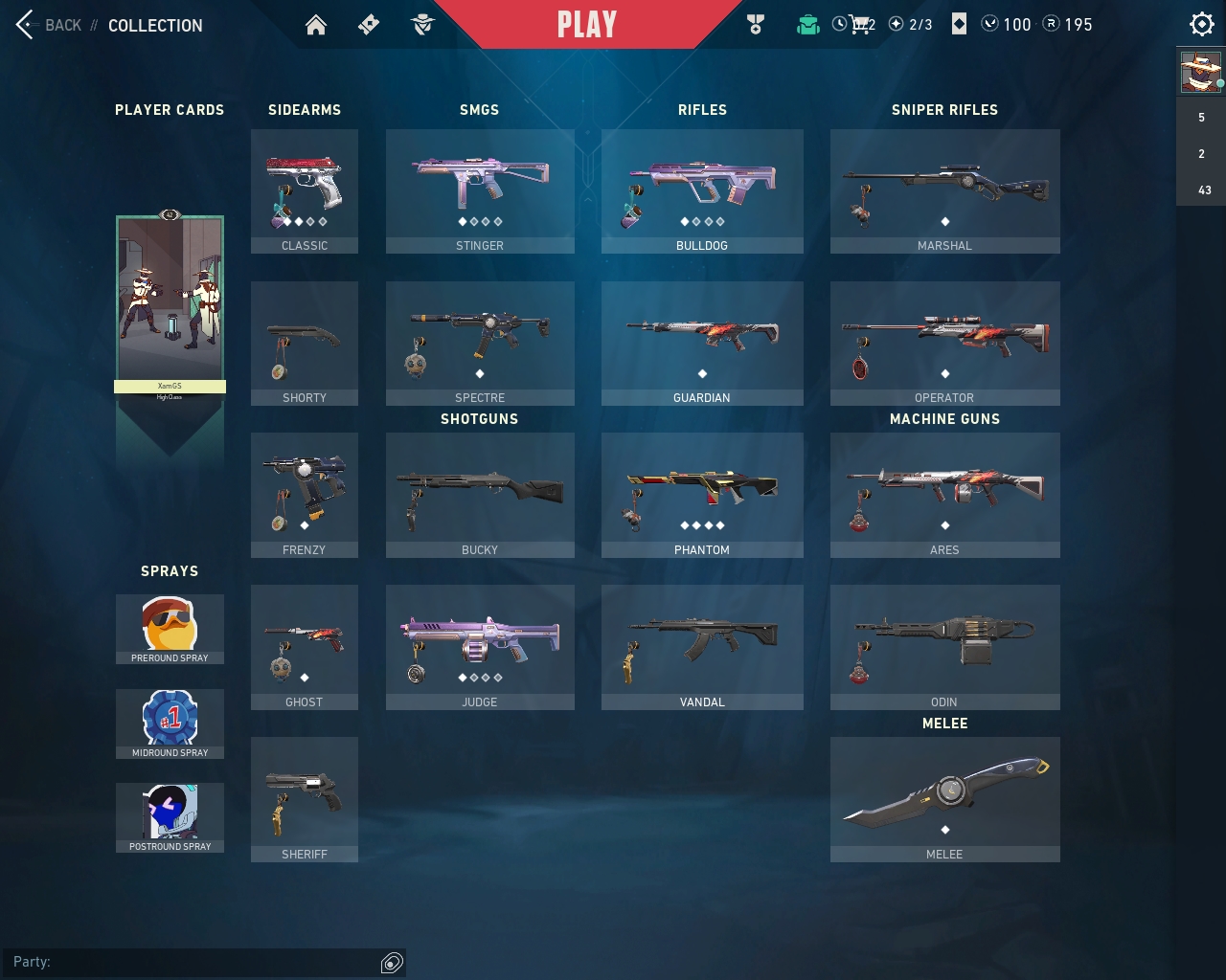 Buy BRAZIL / 15 Skin / Champions 2 in VALORANT Accounts - Offer #231645865