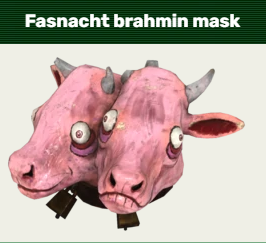 Buy Fasnacht brahmin mask in FALLOUT 76 Items - Offer #2521334992