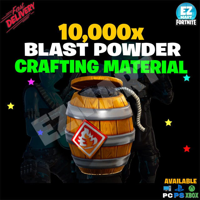 Buy 10,000x Blast Powder - [PC, PS in FORTNITE Items - Offer #2428260121