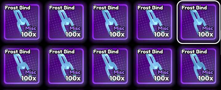 Buy Frost Bind Anime Defender in ROBLOX Items - Offer #2422570996