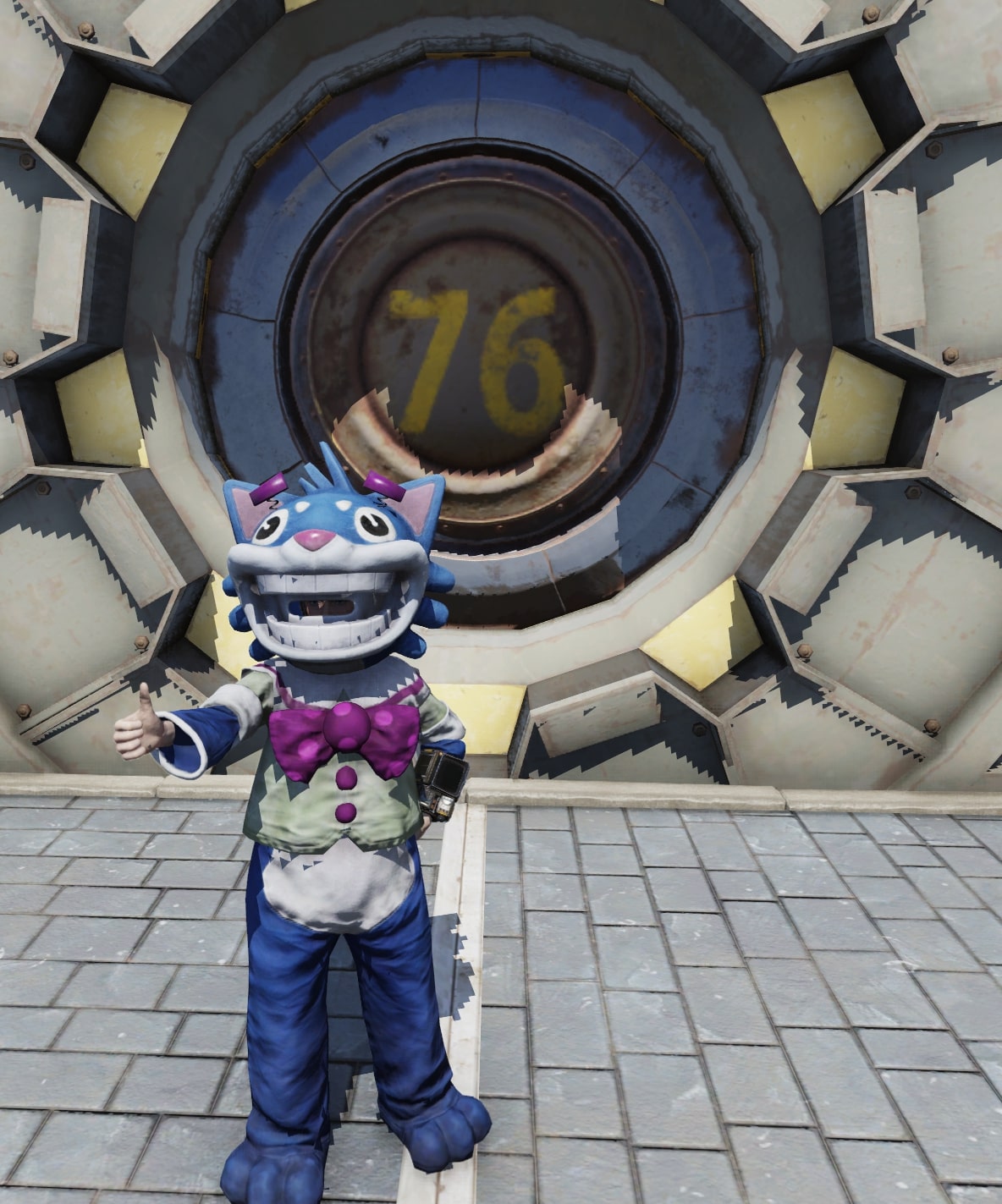 Buy Clean Mr Fuzzy Outfit + Helmet in FALLOUT 76 Items - Offer #2416066043