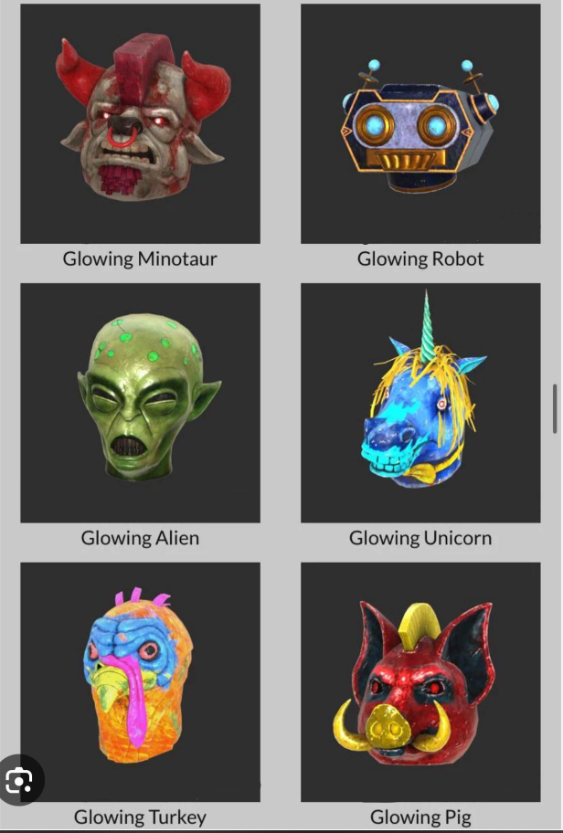 Buy All new 6 Fasnacht Glowing Mas in FALLOUT 76 Items - Offer #2417910284