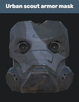 Buy Urban Scout Armor Mask [appare in FALLOUT 76 Items - Offer #2411465141