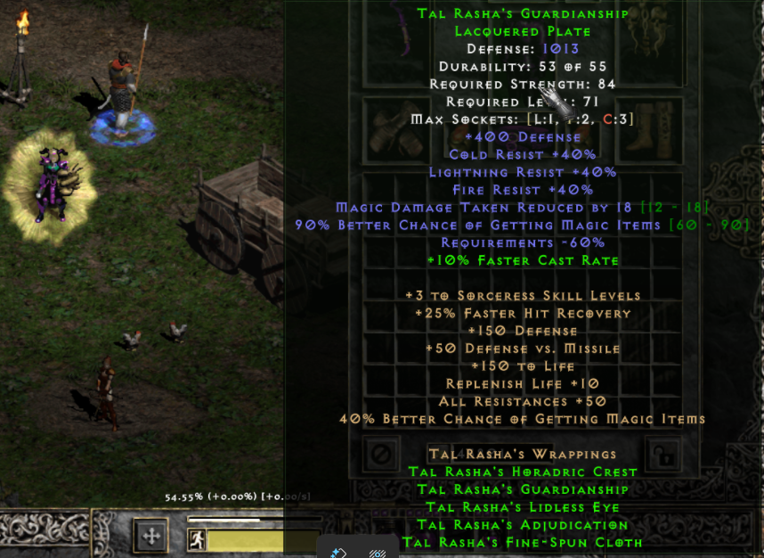 Buy Tal Rasha Full Set Sorc - PD2 in PROJECT DIABLO 2 Items - Offer ...