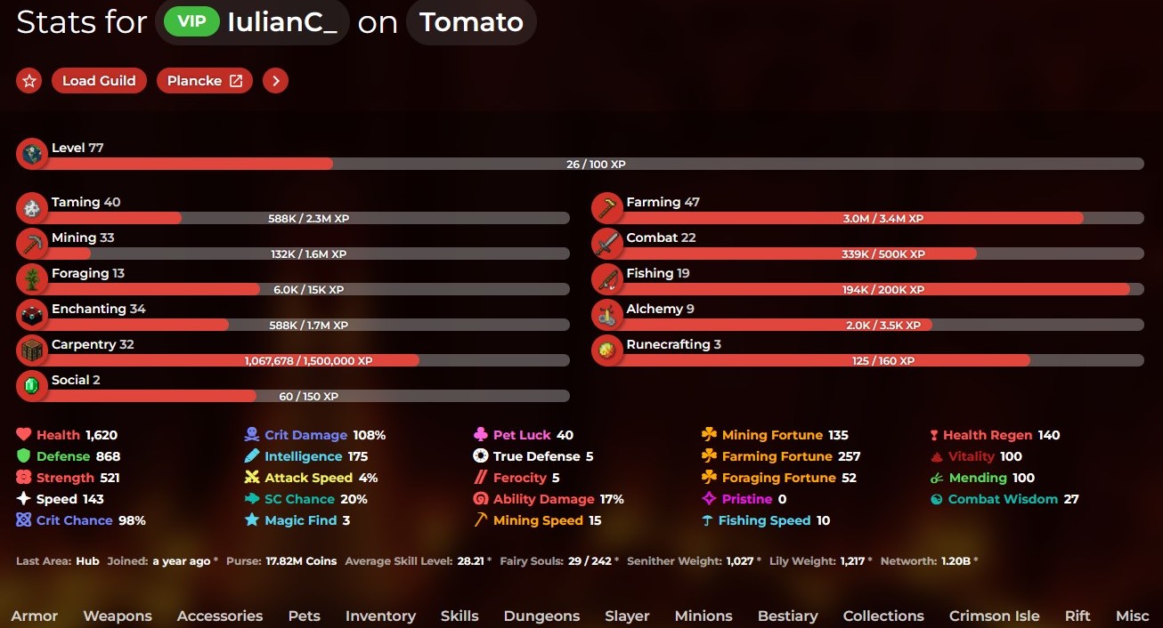 Buy perfect VIP Hypixel skyblock a in MINECRAFT: HYPIXEL Accounts ...