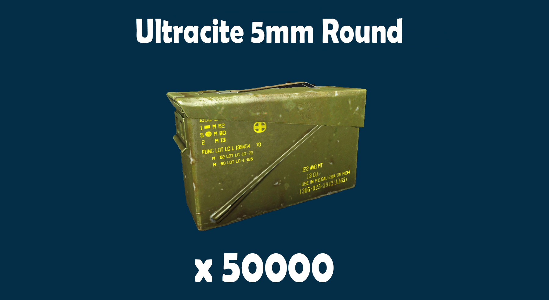 Buy [XBOX] Ultracite 5mm Round x50 in FALLOUT 76 Items - Offer #2417889483
