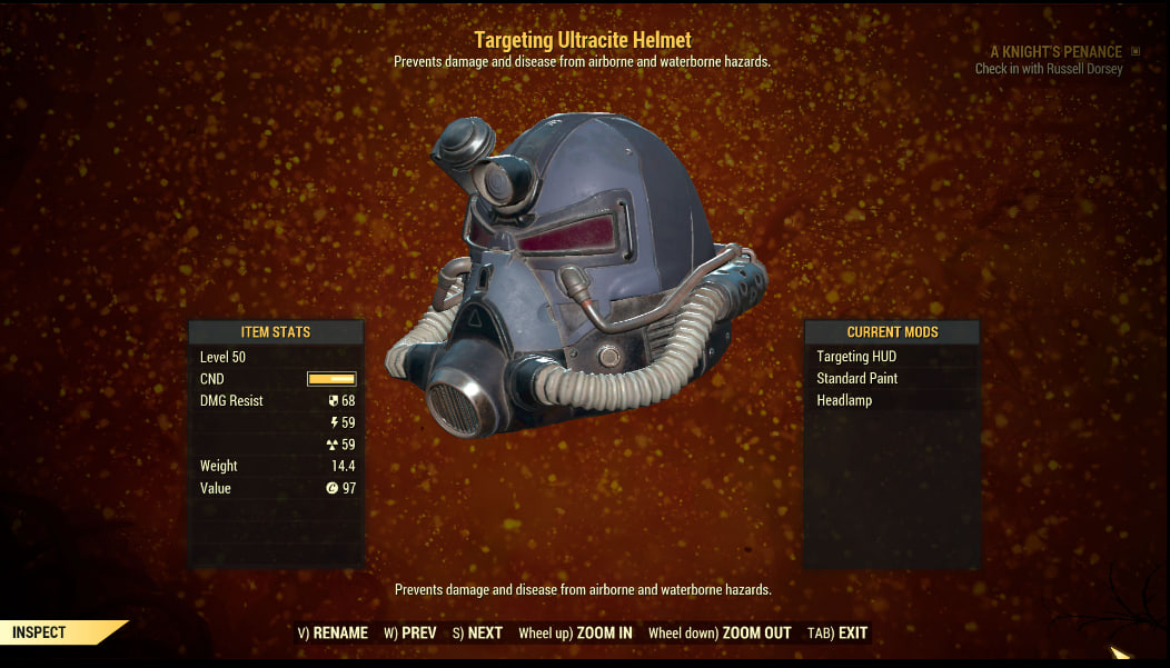 Buy Unyielding Sentinel Ultracite in FALLOUT 76 Items - Offer #2534866675