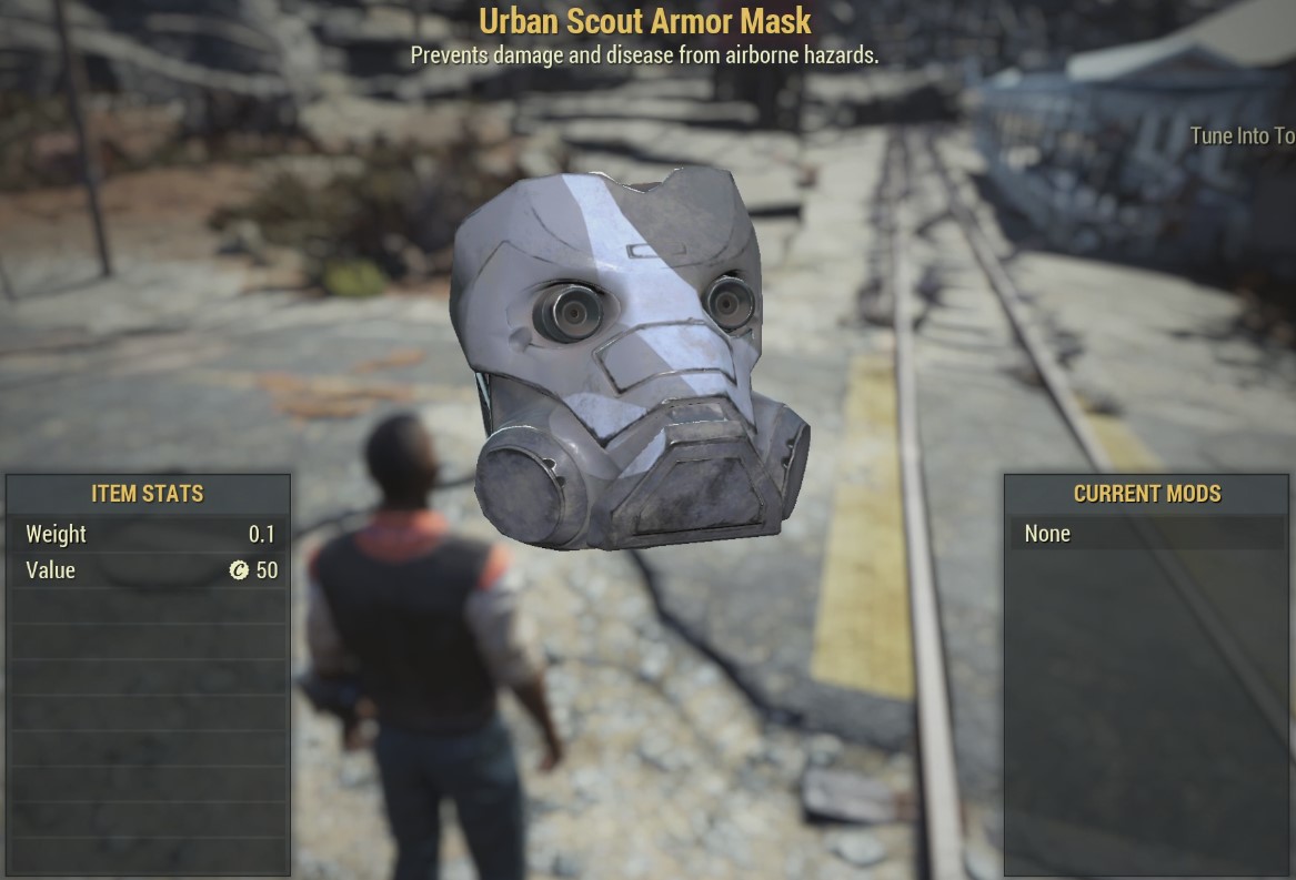 Buy Urban Scout Armor Mask [Outfit in FALLOUT 76 Items - Offer #25155503
