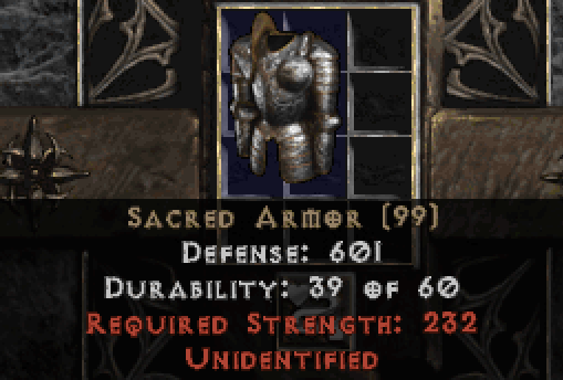 Buy PD2 Season 6 ** Unid Unique Sa in PROJECT DIABLO 2 Items - Offer ...