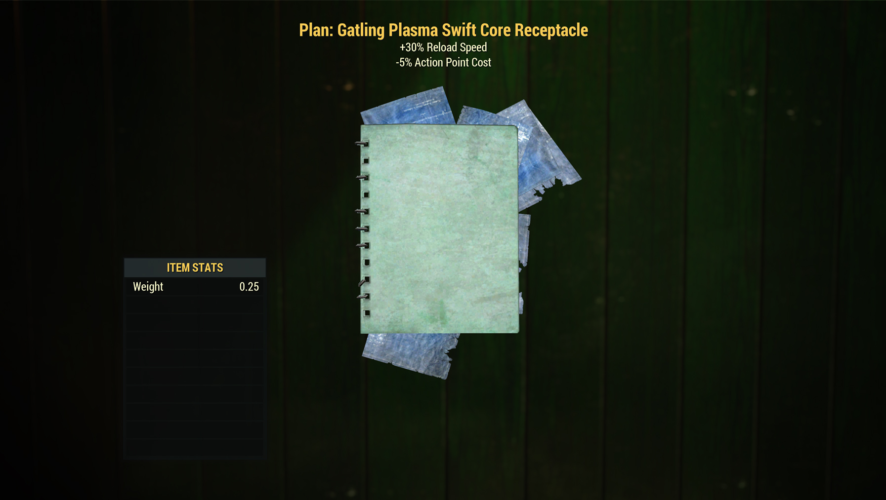 Buy Gatling Plasma Swift Core Rece in FALLOUT 76 Items - Offer #261432939