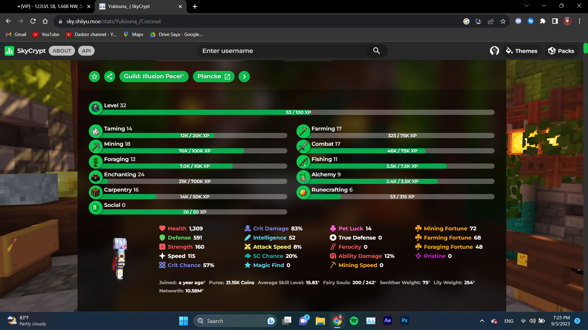 Buy Minecraft Account Hypixel with in MINECRAFT: HYPIXEL Accounts ...
