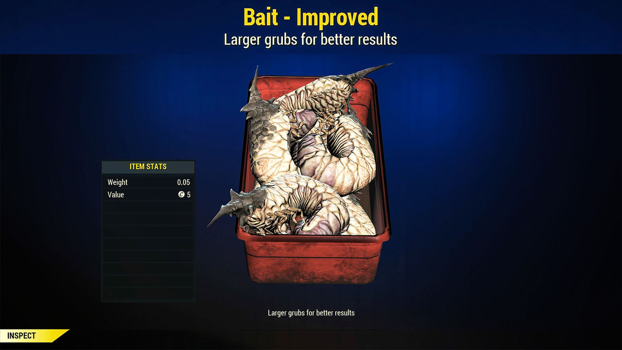 Buy [PS] Improved bait x100 in FALLOUT 76 Items - Offer #2519790493