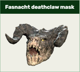 Buy Fasnacht deathclaw mask in FALLOUT 76 Items - Offer #256056754