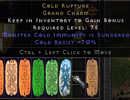 Buy PERFECT Cold Rupture -70 RES R in DIABLO 2 RESURRECTED Items ...