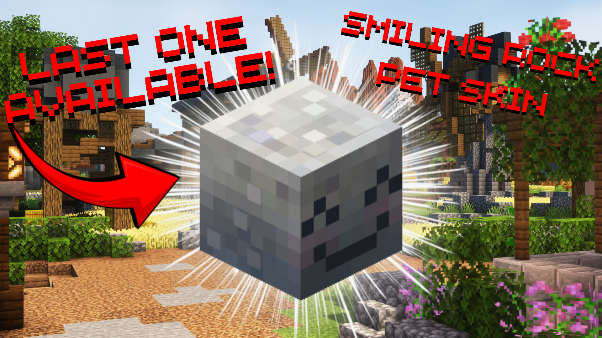 Buy Smiling Rock Pet Skin (Unu in MINECRAFT: HYPIXEL Items - Offer ...