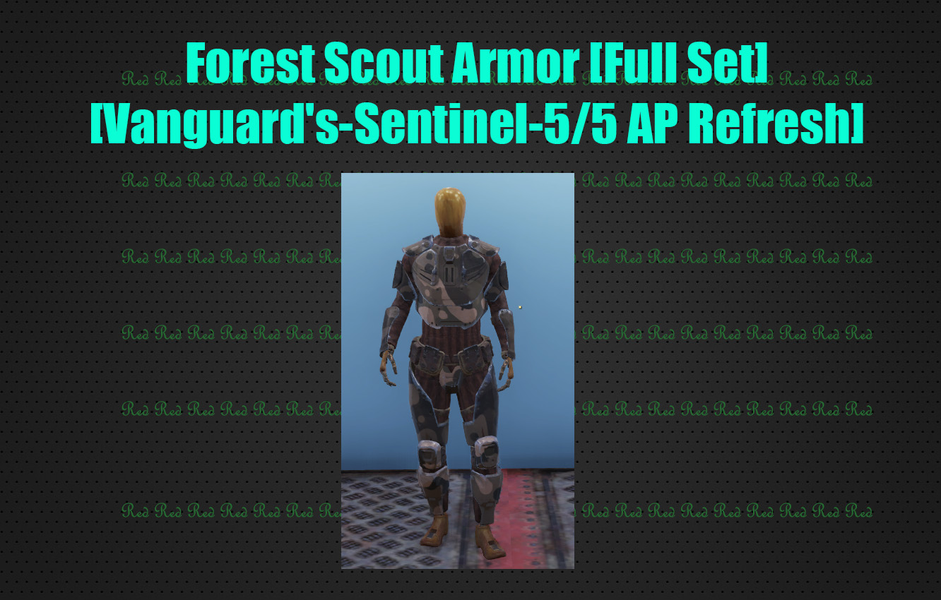 Buy Forest Scout Armor [Full Set] in FALLOUT 76 Items - Offer #243936908