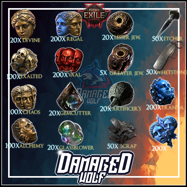 Buy ⚜️ MEGA PACK: 20 Divine +5 in PATH OF EXILE 2 Items - Offer #2534928433
