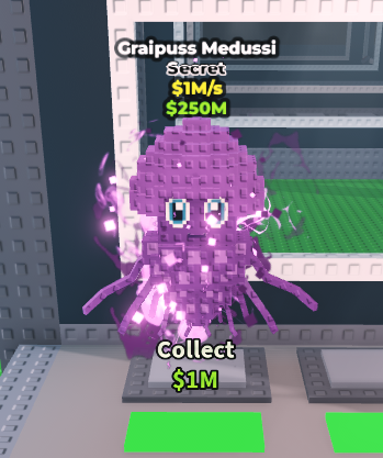 Buy Graipuss Medussi 1M/S in STEAL A BRAINROT Items - Offer #264240572