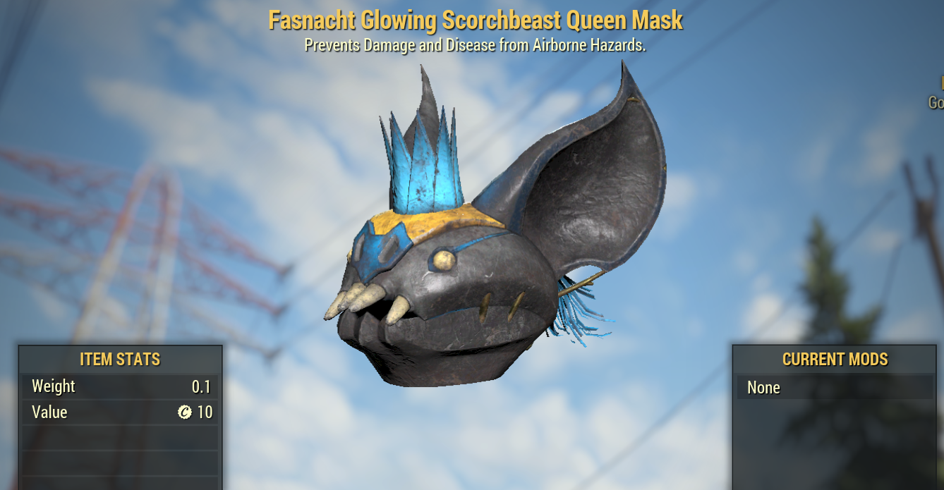 Buy Fasnacht glowing Scorch Beast in FALLOUT 76 Items - Offer #2534952437