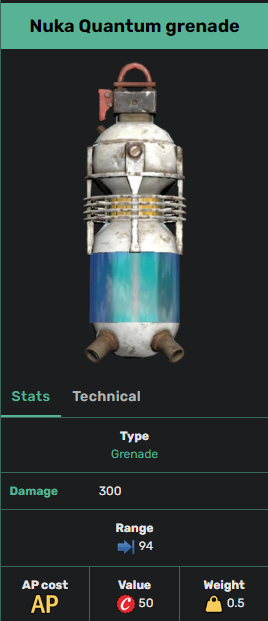Buy Nuka Quantum grenade in FALLOUT 76 Items - Offer #256315761