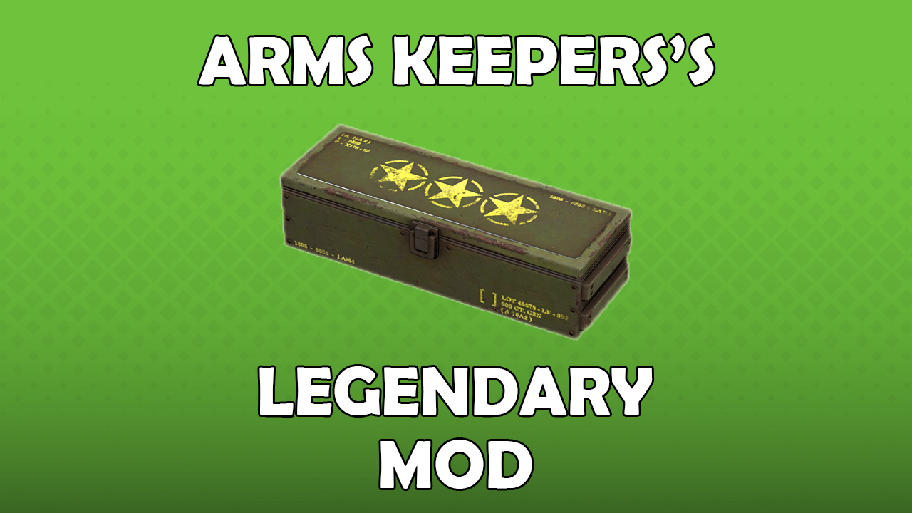 Buy [XBOX] Arms Keeper's Legendary in FALLOUT 76 Items - Offer #2536481020
