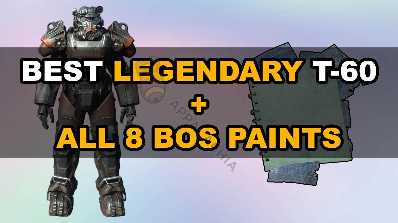 Buy T-60 Unyielding Sentinel Power in FALLOUT 76 Items - Offer #2525417931