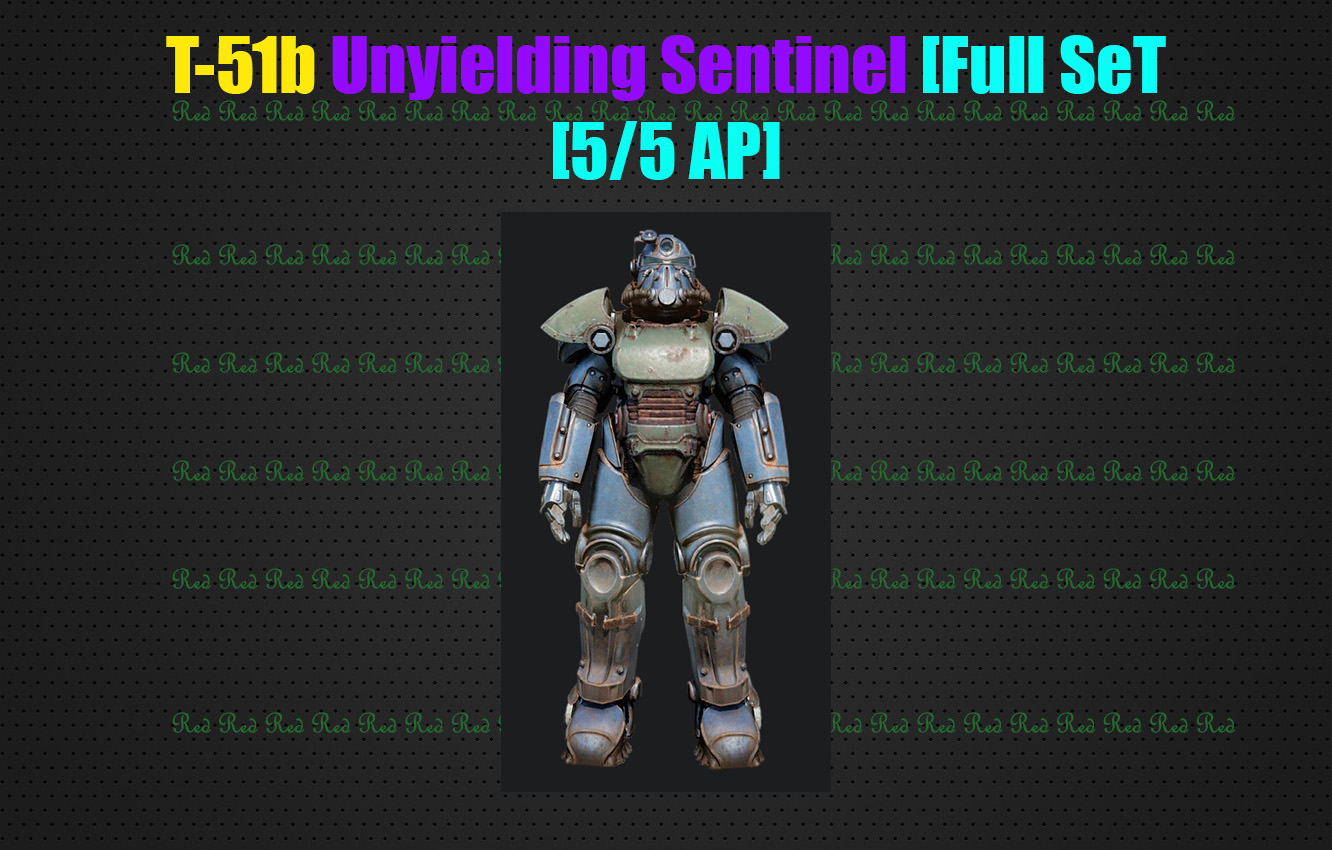 Buy T-51b Unyielding Sentinel [Ful in FALLOUT 76 Items - Offer #255357736