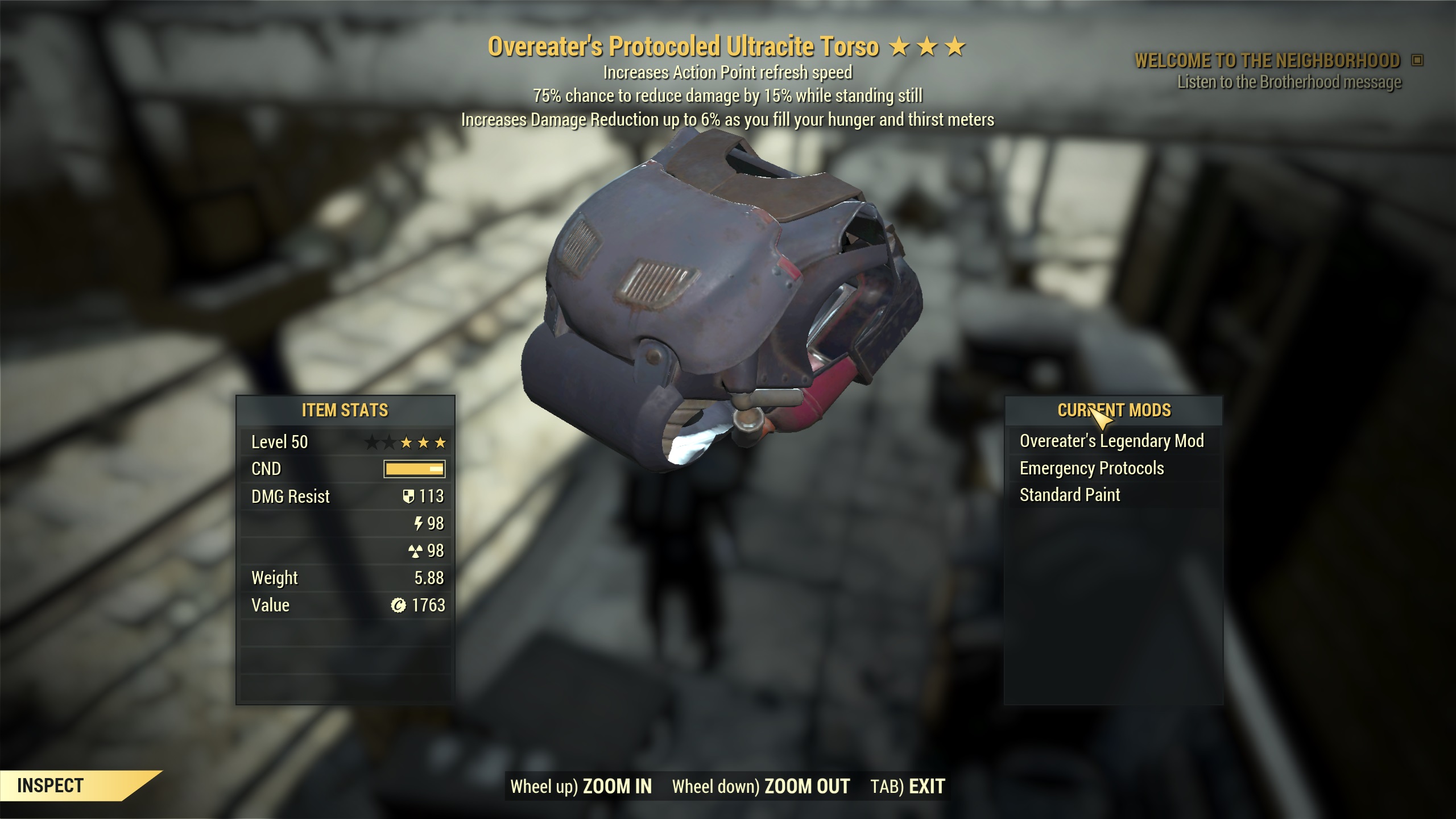 Buy Overeater's Sentinel Ultracite in FALLOUT 76 Items - Offer #2529323346