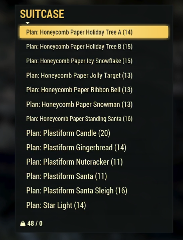 Buy NEW Holiday Scorched 2024 all in FALLOUT 76 Items - Offer #253525094