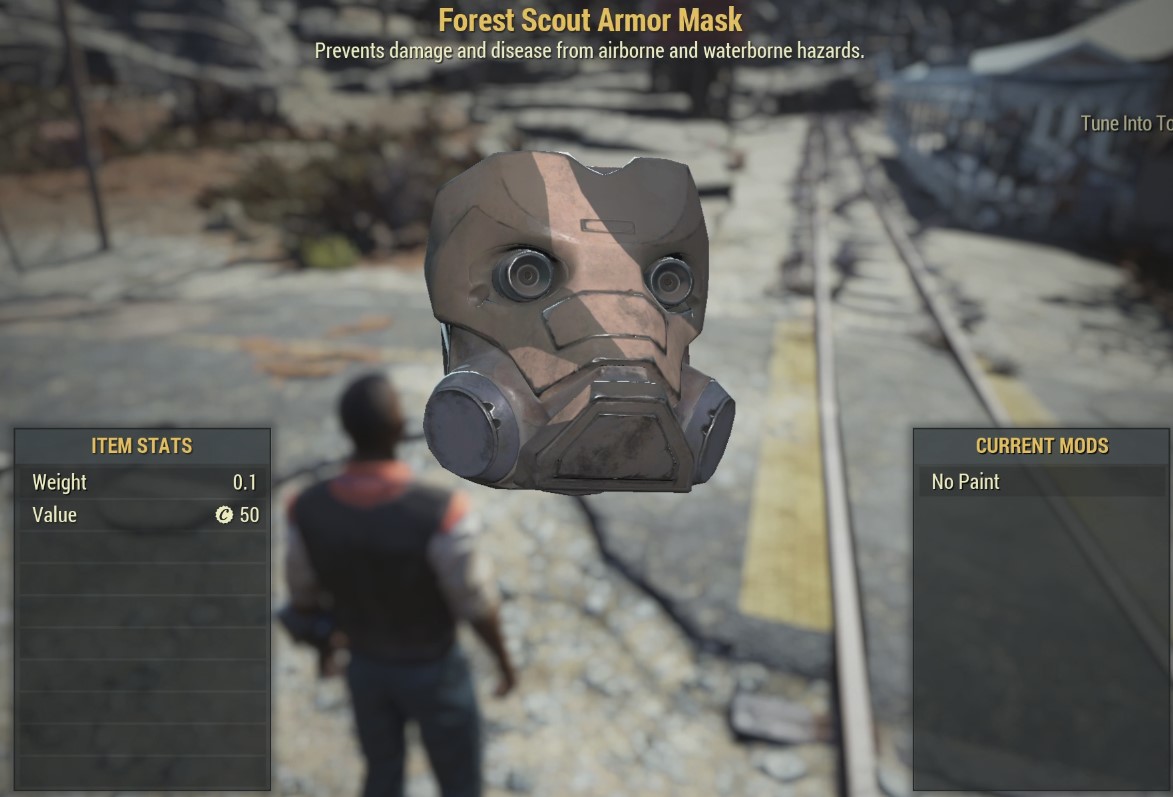 Buy Forest Scout Armor Mask [Outfi in FALLOUT 76 Items - Offer #2529335072
