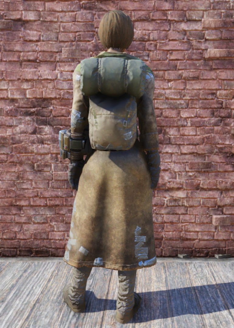 Buy Traveling Leather Coat [Outfit in FALLOUT 76 Items - Offer #2434799534