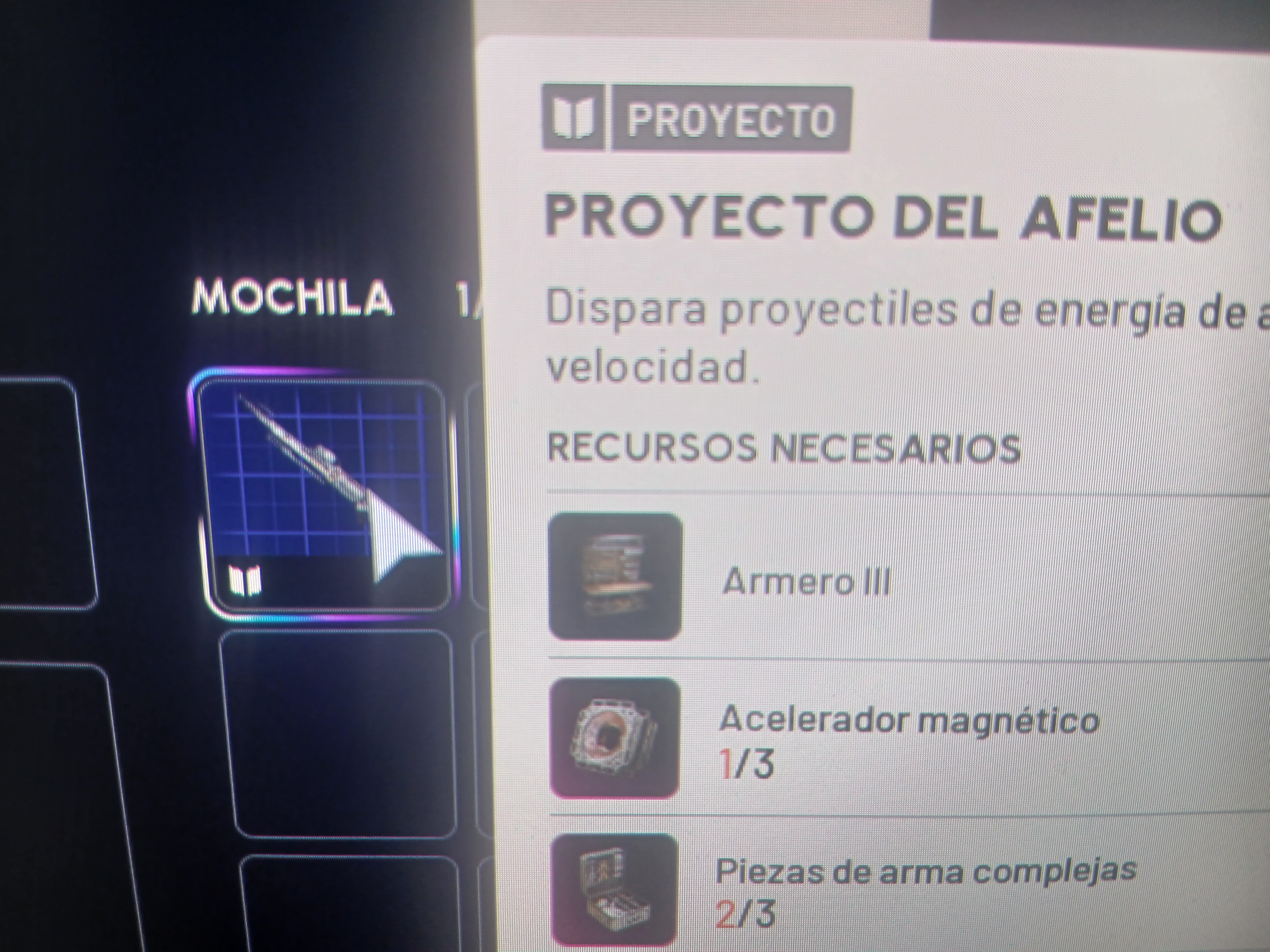 Buy Proyecto del afelio in ARC RAIDERS Items - Offer #2535998535