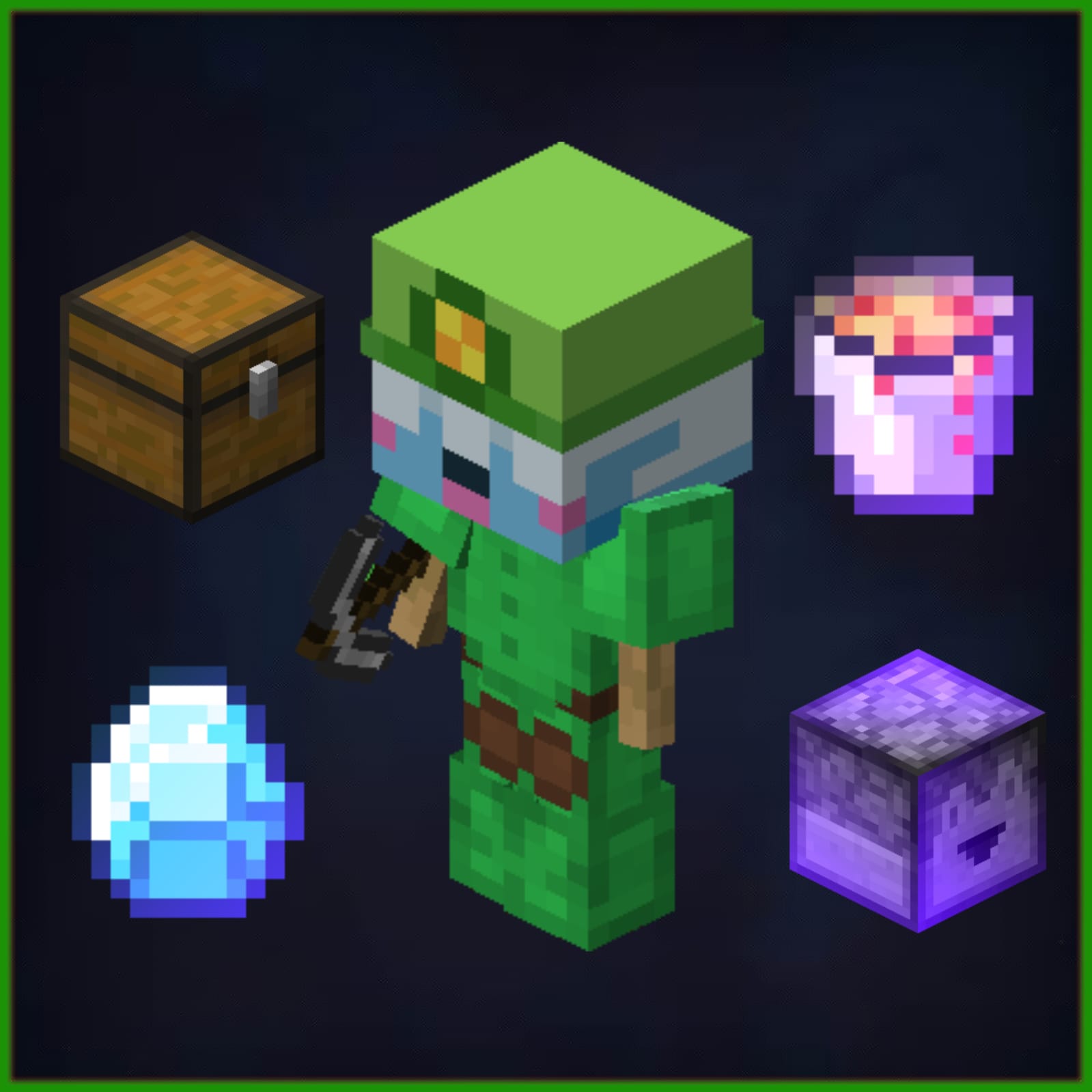 Buy T11 Emerald Minions with all U in MINECRAFT: HYPIXEL Items - Offer ...