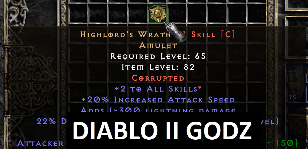 Buy 2Skill Highlord's Wrath | Proj in PROJECT DIABLO 2 Items - Offer ...
