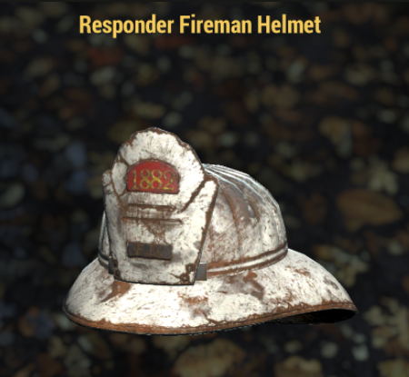 Buy Responder Fireman Helmet [Outf in FALLOUT 76 Items - Offer #254780397