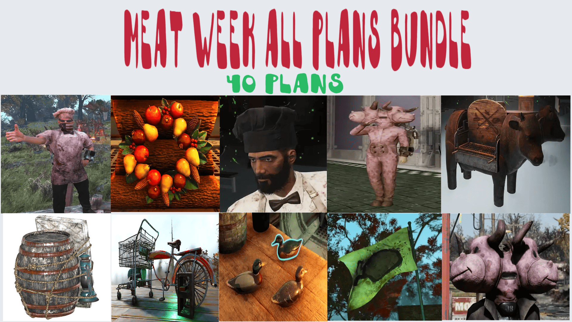 Buy ⭐[PC]GRAHM'S MEAT COOK, ALL in FALLOUT 76 Items - Offer #2519757630