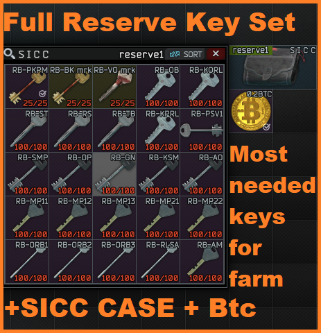 Buy ☢️ S I C C Organizational in ESCAPE FROM TARKOV Items - Offer ...