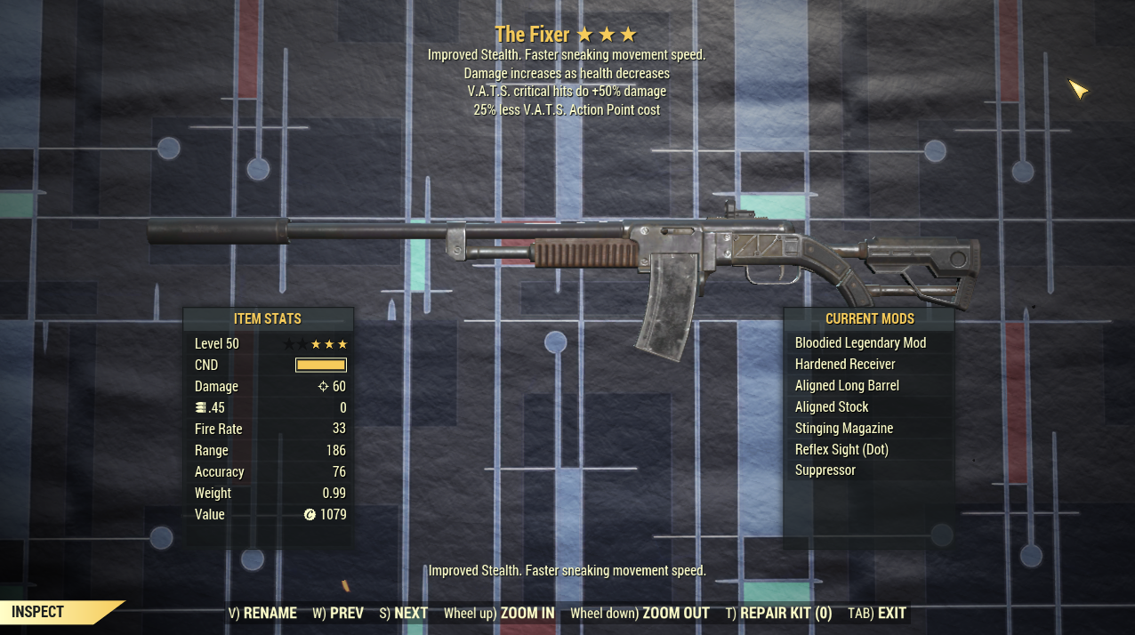 Buy Bloodied 50% VATS Critical Dam in FALLOUT 76 Items - Offer #2425863292