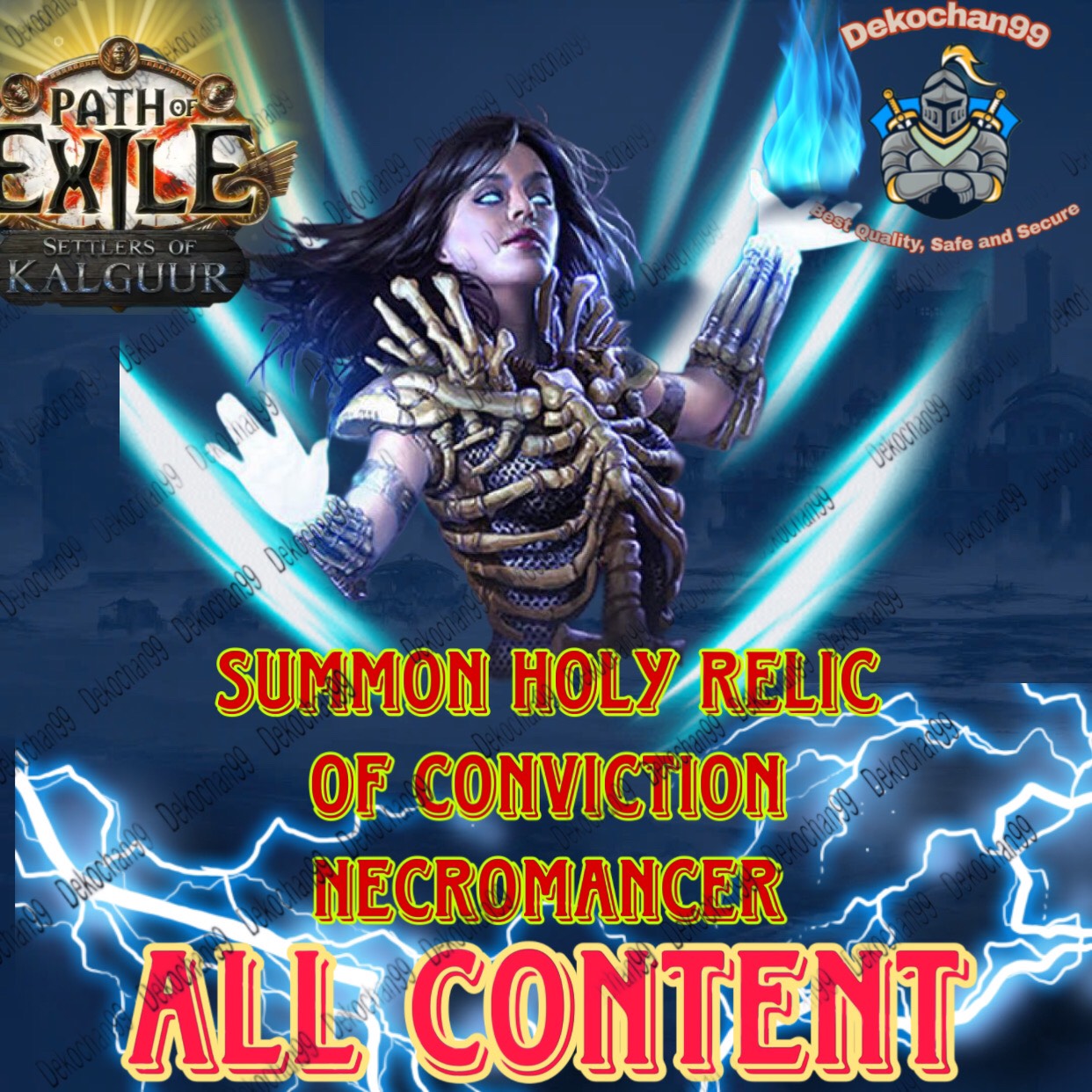 Buy Immortal Build - Summon Ho in PATH OF EXILE Builds - Offer #2430769792