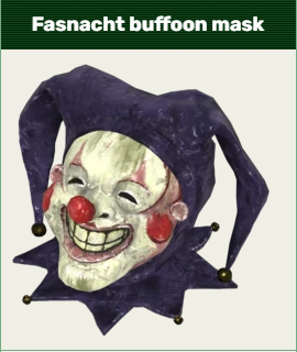 Buy Fasnacht buffoon mask in FALLOUT 76 Items - Offer #251673163