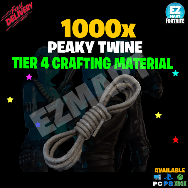 Buy 1,000x Peaky Twine - [PC, PS4, in FORTNITE Items - Offer #251275279