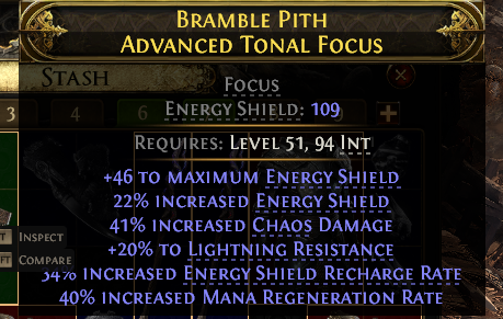 Buy rare advanced tonal focus 51 l in PATH OF EXILE 2 Items - Offer ...