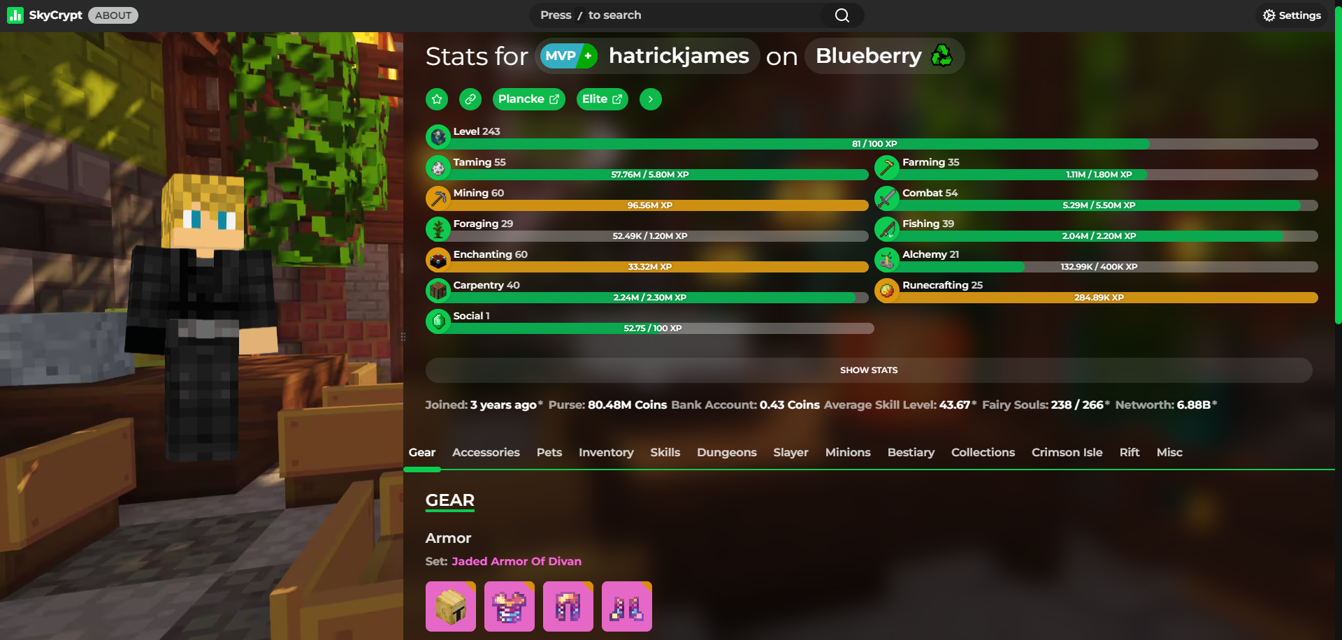 Buy ⚡️ MVP+ RANK ‖ NETWORTH in MINECRAFT: HYPIXEL Accounts - Offer ...