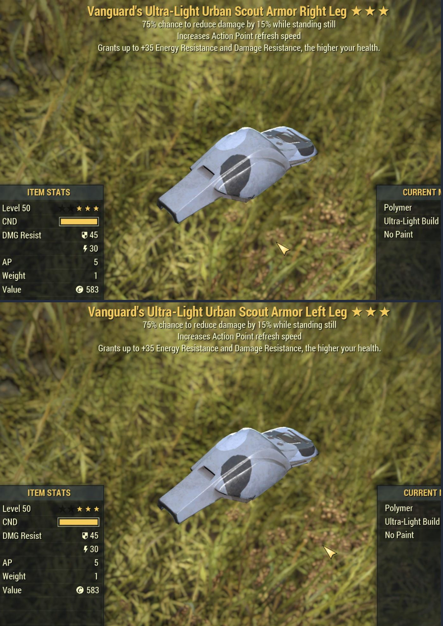 Buy Vanguard's Sentinel Urban Scou in FALLOUT 76 Items - Offer #254788116