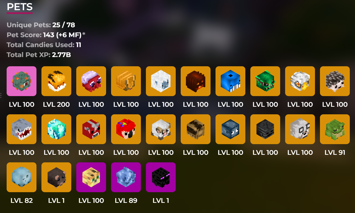 Buy Profile⭐14B Networth - 5.16B in MINECRAFT: HYPIXEL Profiles - Offer ...