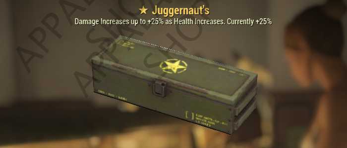 Buy Legendary Mod Juggernaut's in FALLOUT 76 Items - Offer #2531455094