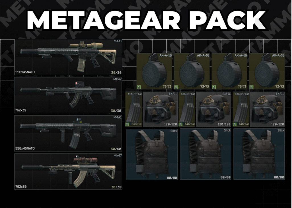 Buy ☑️ META GEAR PACK | 2x MK4 in ESCAPE FROM TARKOV Items - Offer ...